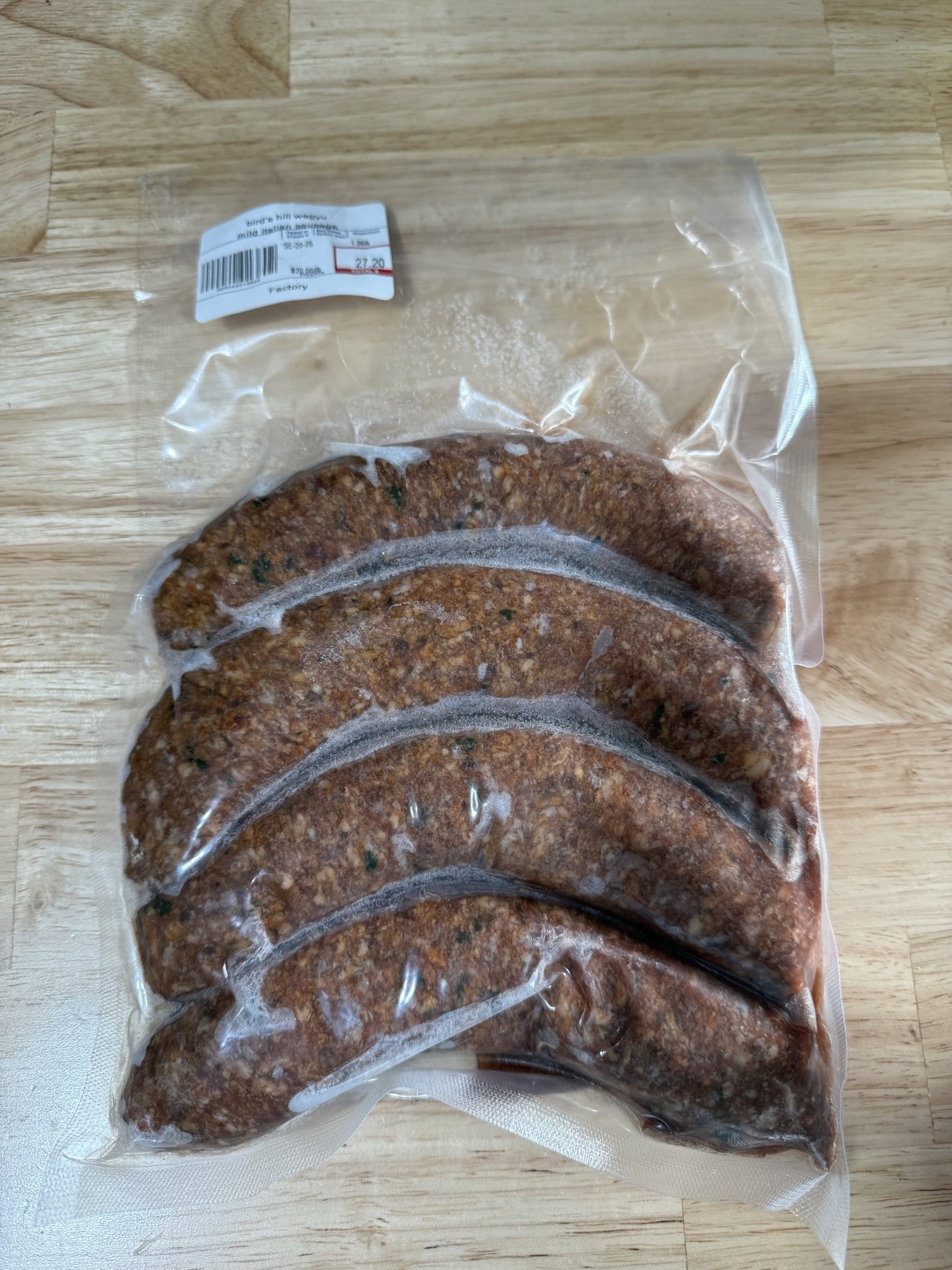 Wagyu Mild Italian Sausages – Bird's Hill Wagyu